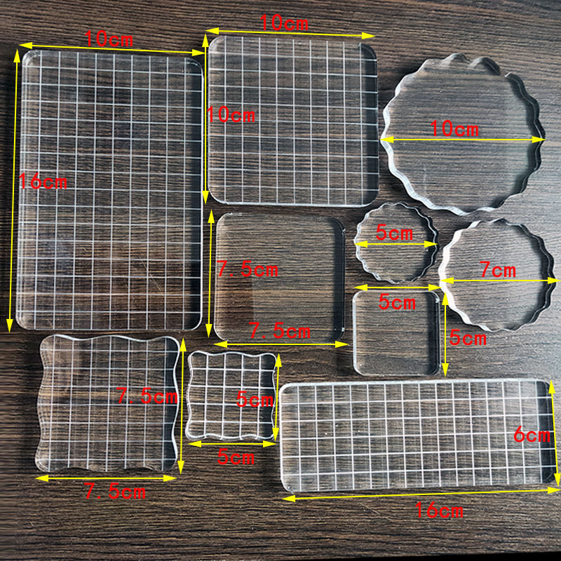 High Transparency Acrylic Block for DIY Transparen... – Vicedeal