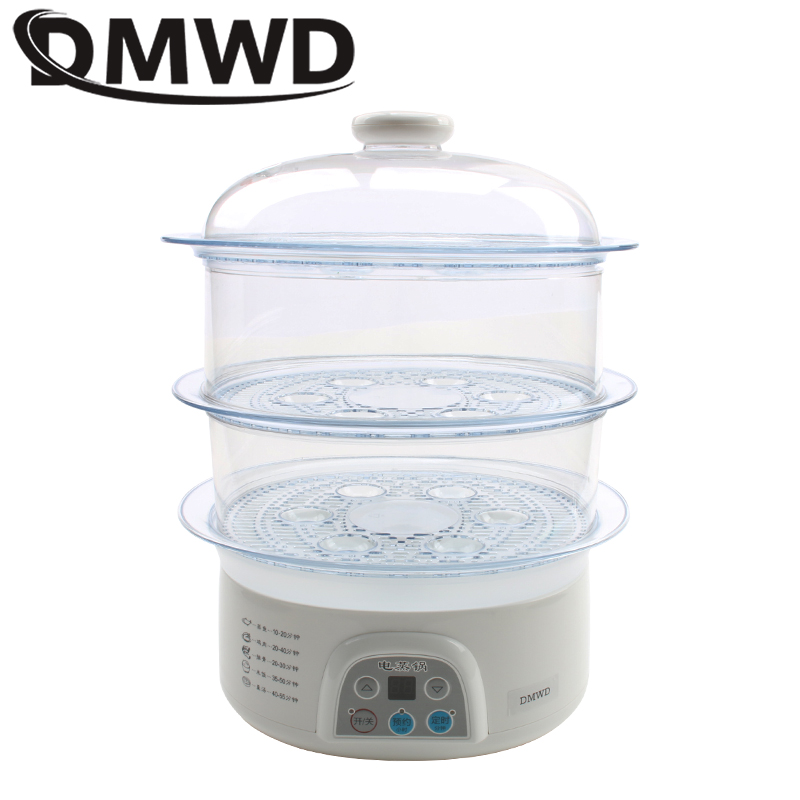 DMWD 3 Layers Food Steamer Basket Mini Intelligent... – Vicedeal