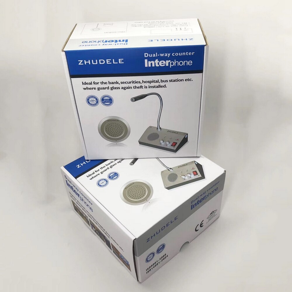 Window Intercom 110-240V Dual Channel Intercom 48d... – Vicedeal