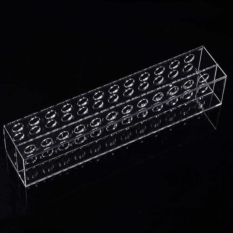 24 Slots Clear Marker Holder Desk Stand Acrylic Pe... – Grandado