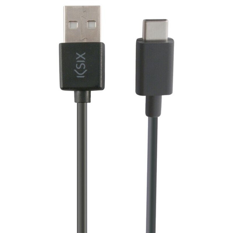 USB-C Cable to USB KSIX 3 m Black – Vicedeal