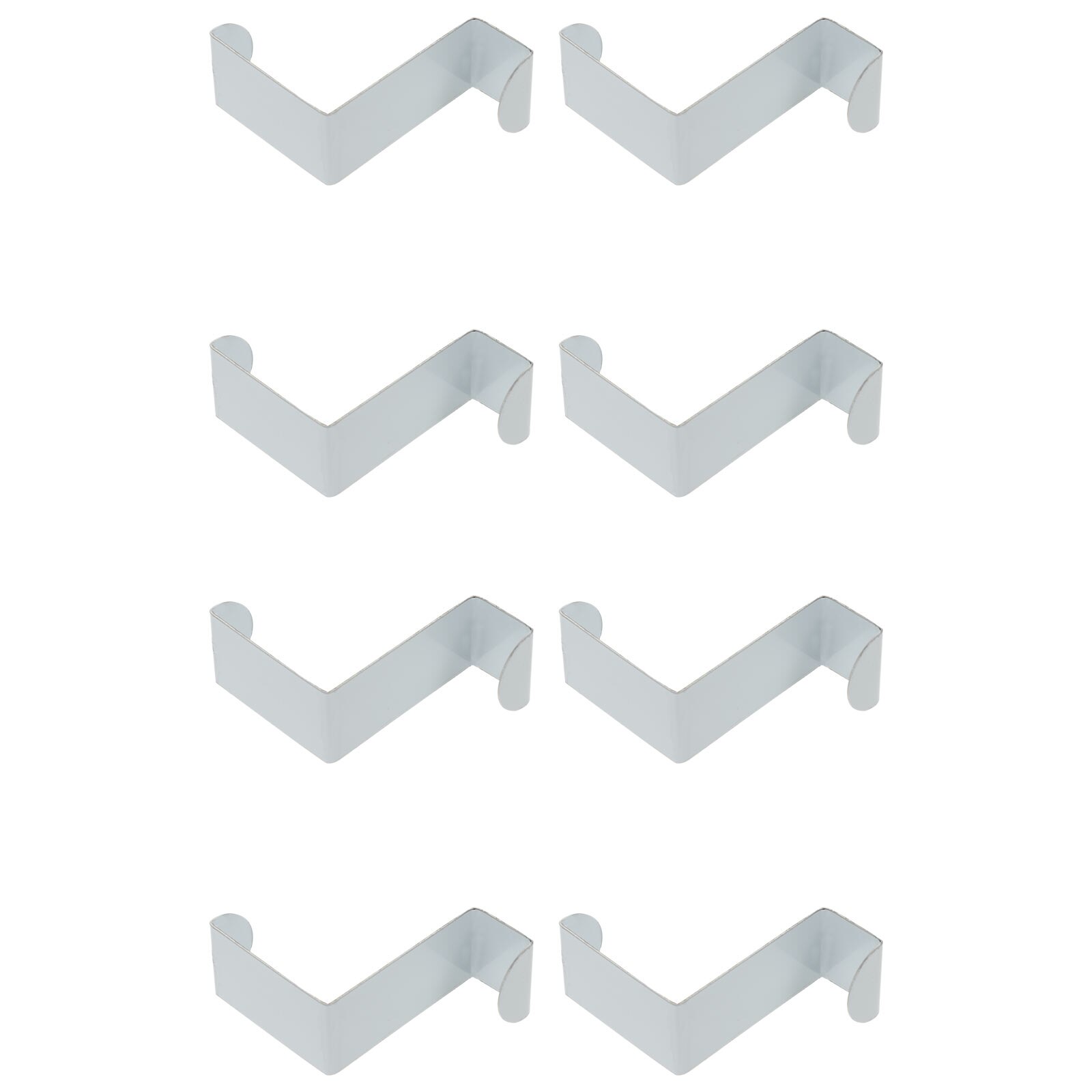 8Pcs Z-type Hangers Hooks Door Back Hook Racks Pun... – Grandado