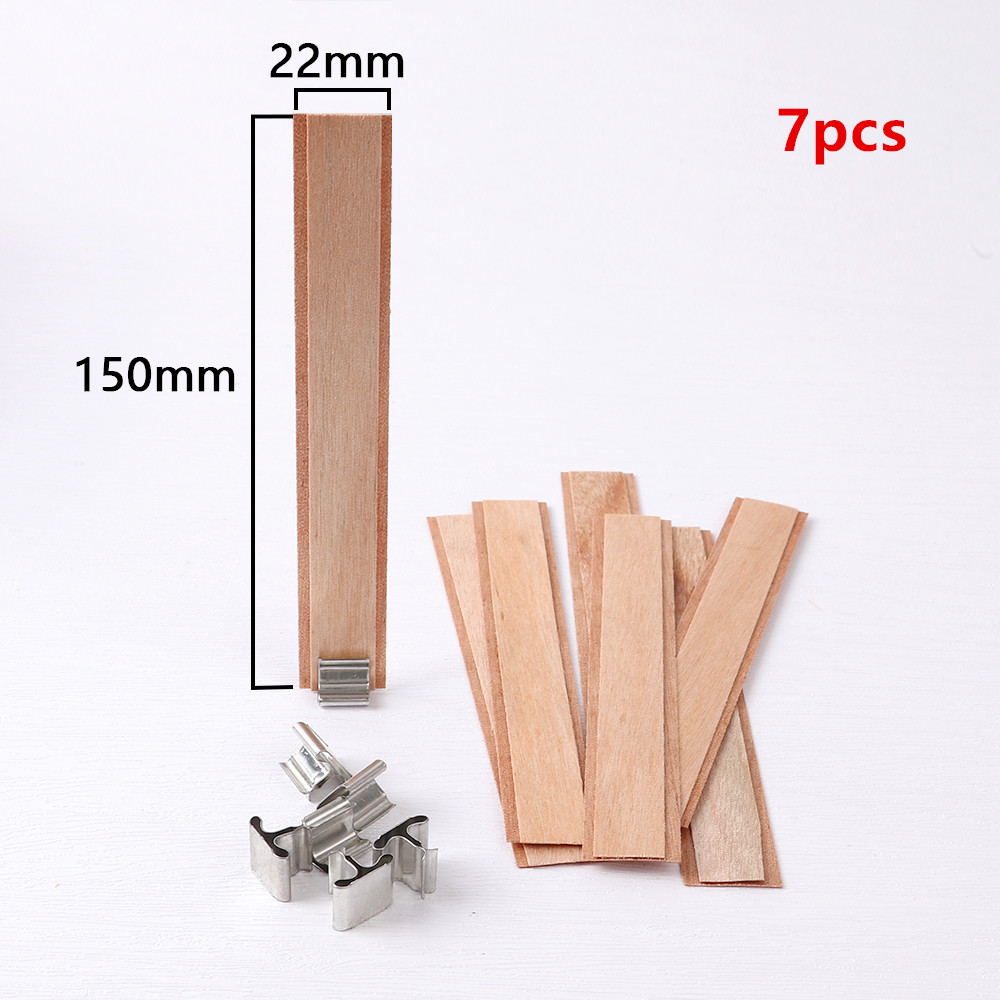 10Pcs Double Layer Wooden Candle Wicks With Base C... – Vicedeal
