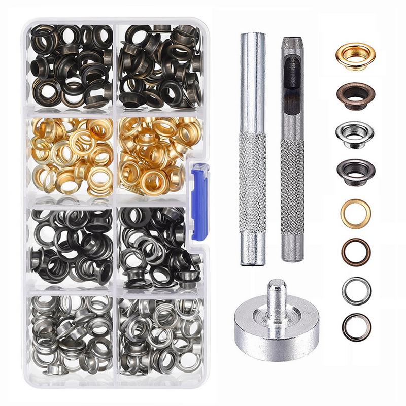 120 Sets 4 Colors 6MM Diameter Eyelets Buckles Mou... – Grandado
