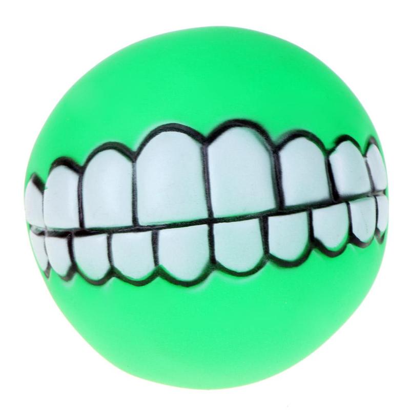 Funny Cute Pets Dog Puppy Cat Ball Teeth Toy Thick... – Grandado