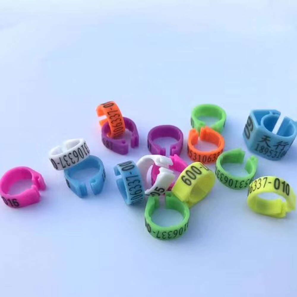 8mm Bird Dove Pigeon Plastic Leg Rings Custom Plas... – Vicedeal