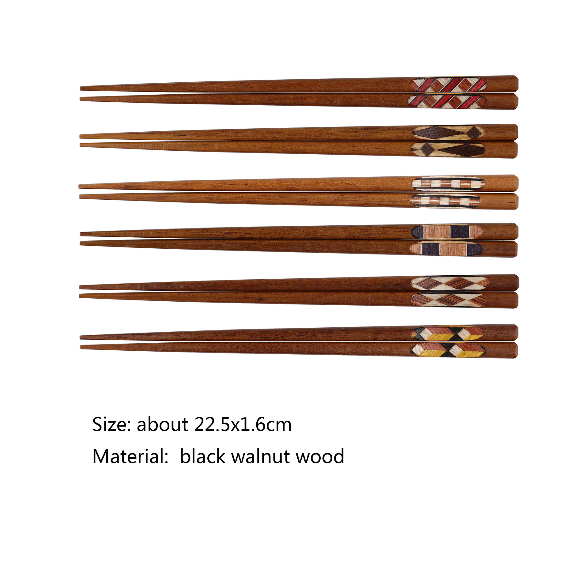 Natural Life Japanese Style Black Walnut Wooden No... – Grandado