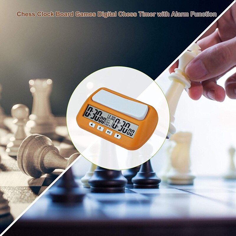 AAAK -Digital Chess Timer Count UP/DOWN Bonus Dela... – Grandado