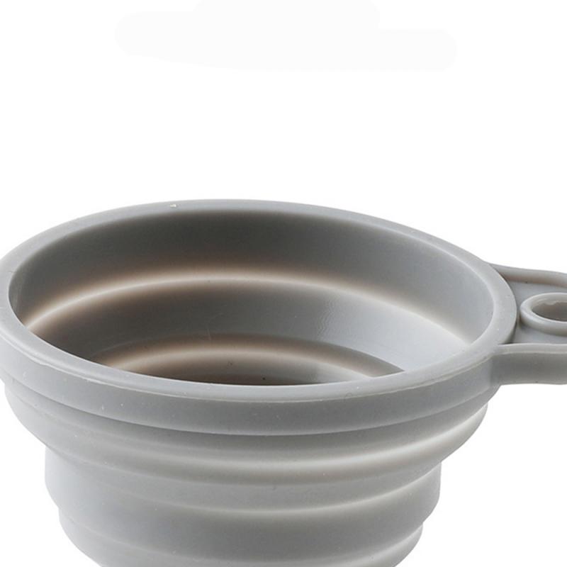 Mini Foldable Funnel Silicone Adjustable Funnel Fo... – Vicedeal