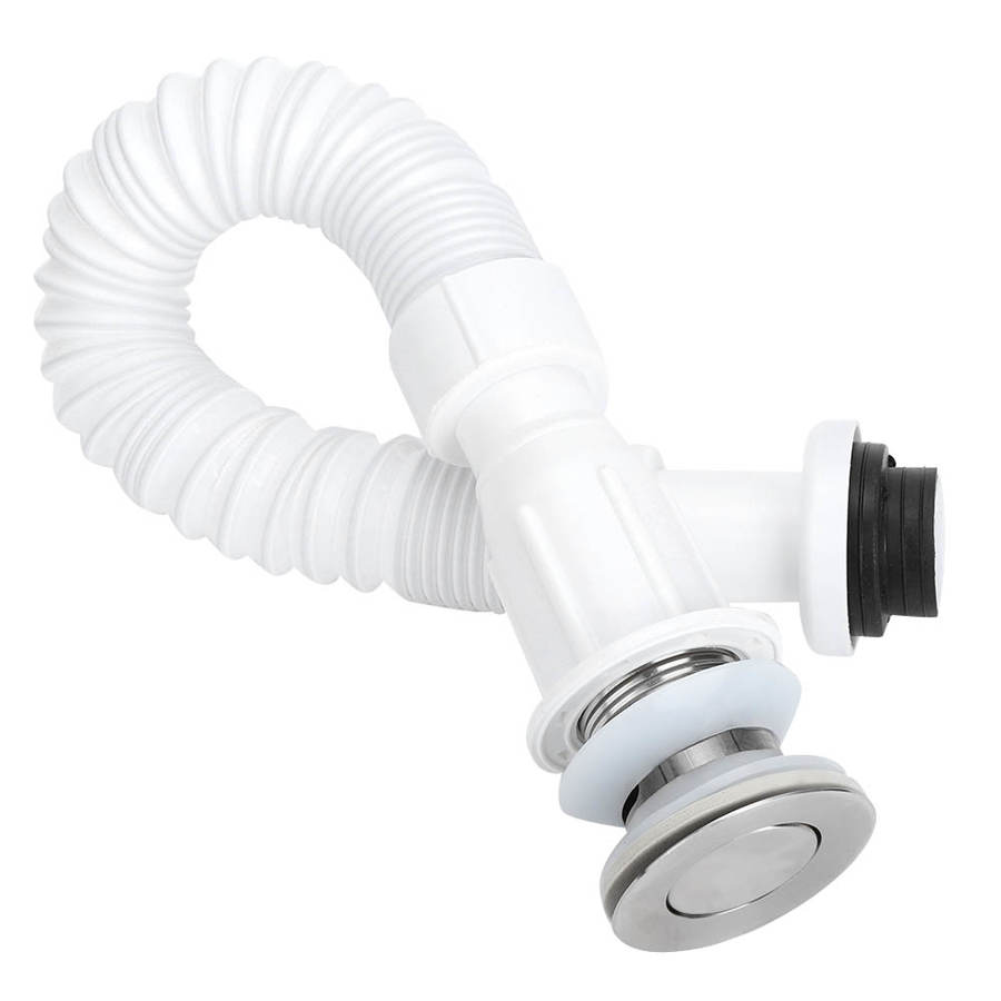 37mm S Bend Water Down-Flow Drainer Kitchen Basin ... – Vicedeal