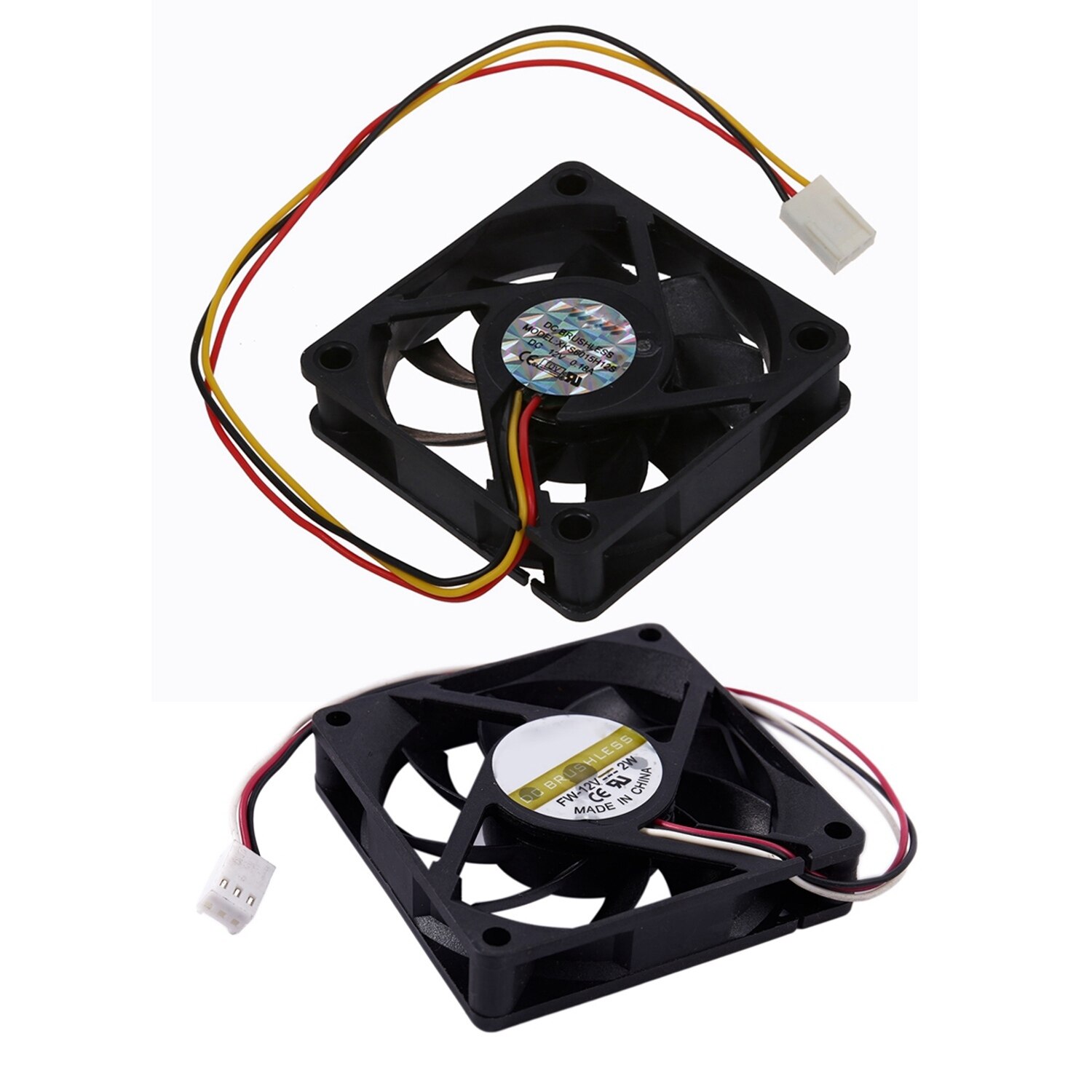 CPU Fan Radiator Fan 60 X 60 Mm Box Computer - Bla... – Vicedeal