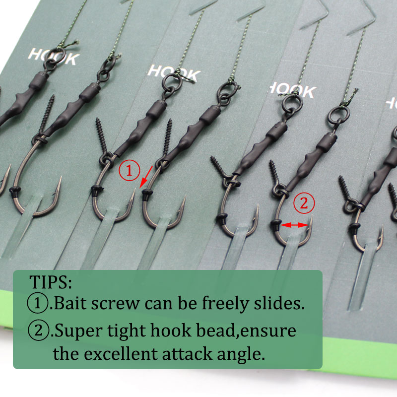 Carp Fishing Accessories Ready Tied Ronnie Carp Ri... – Vicedeal