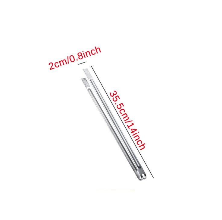 Basedidea 12inch Tongs Stainless Steel Extra-Long ... – Grandado