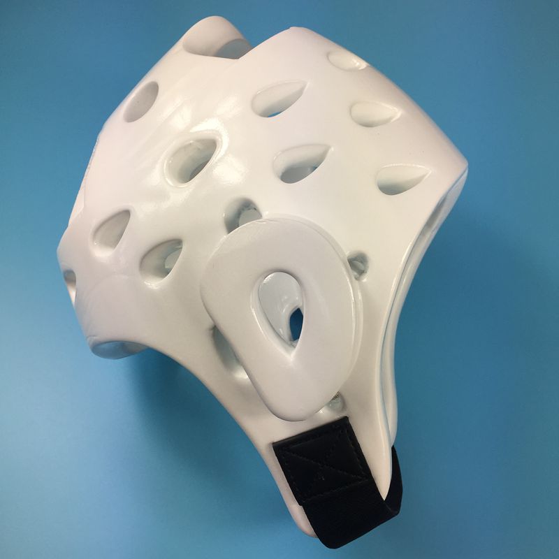 Taekwondo Helmet Head Protection White Helmet Once... – Grandado