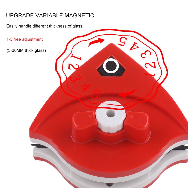 Double Side Glass Cleaning Brush Magnetic Window C... – Vicedeal