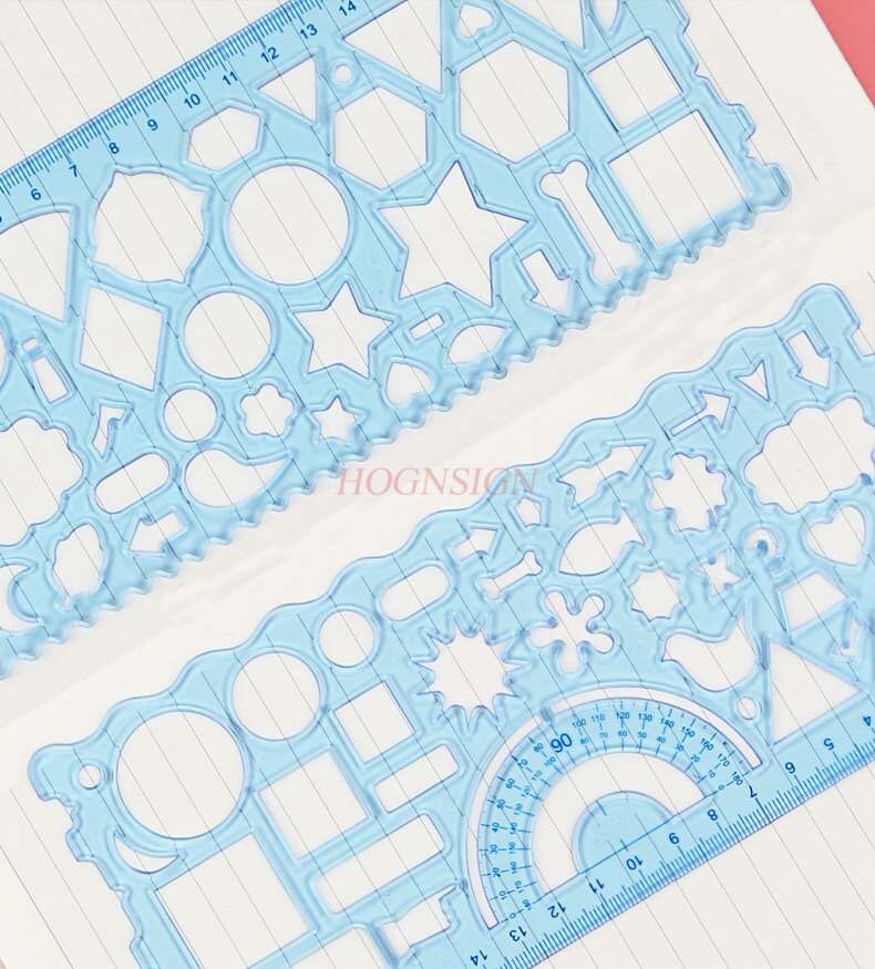 2pcs Student with ruler ruler primary school pupil... – Vicedeal