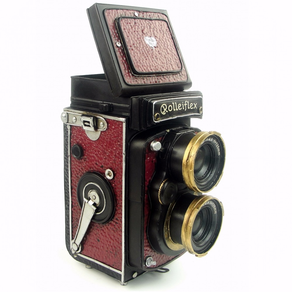 Antique classical camera model retro vintage wroug... – Grandado