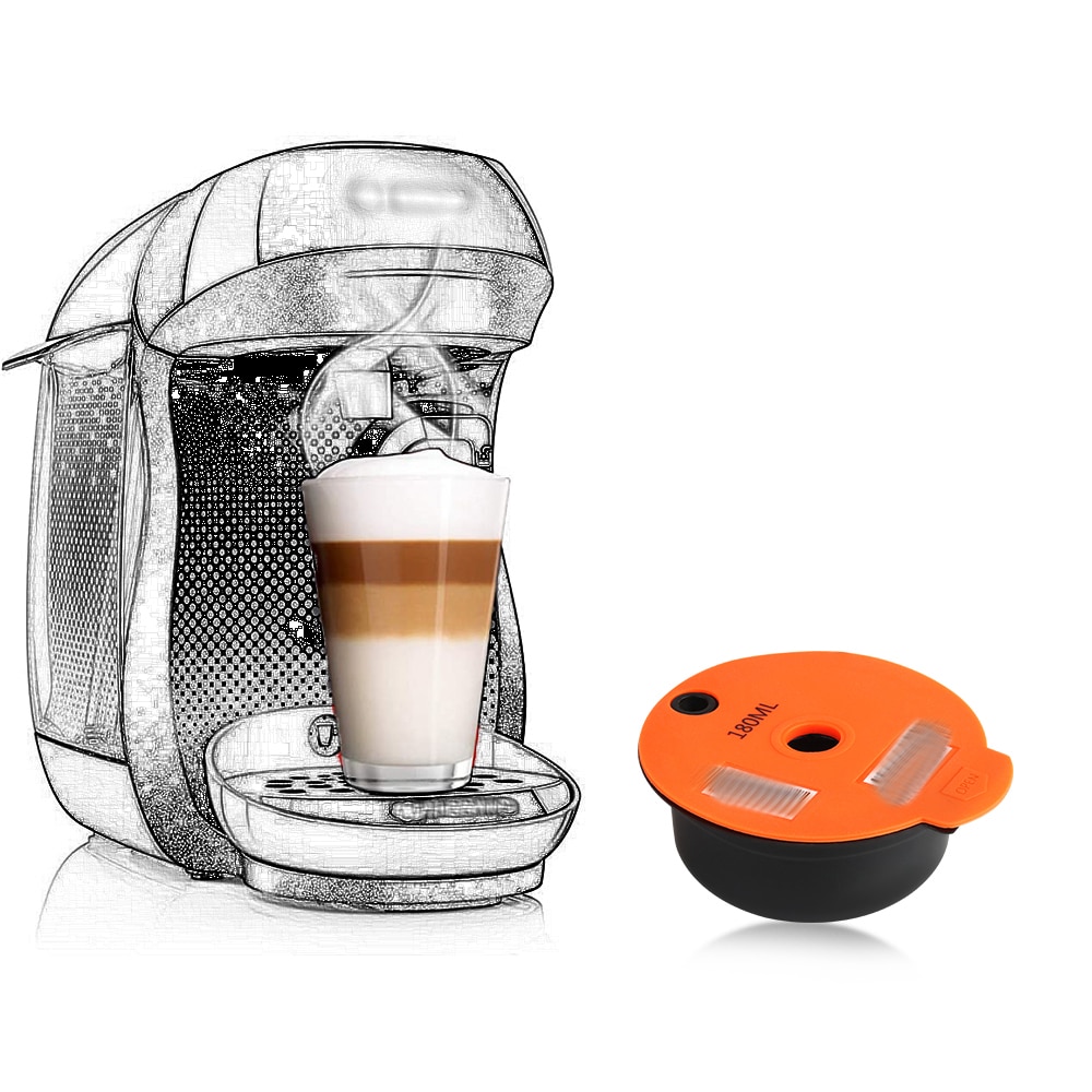 Navulbare Koffie Capsule Voor Bosch-1 Tassimo-2 Ma... – Vicedeal