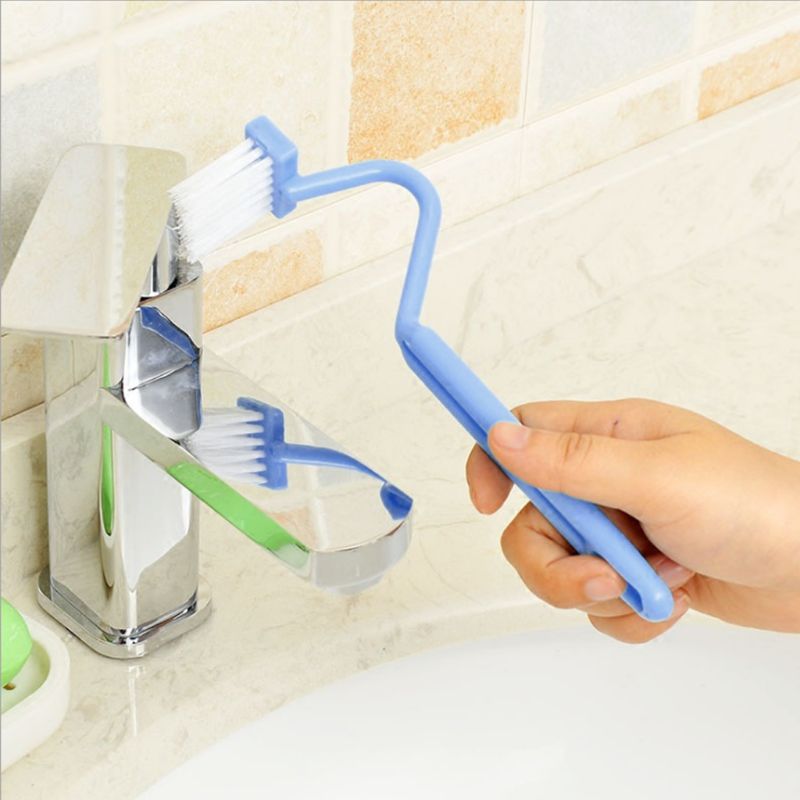 Toilet Rim Edge Brush Bow Curved Flush Passage Bru... – Grandado
