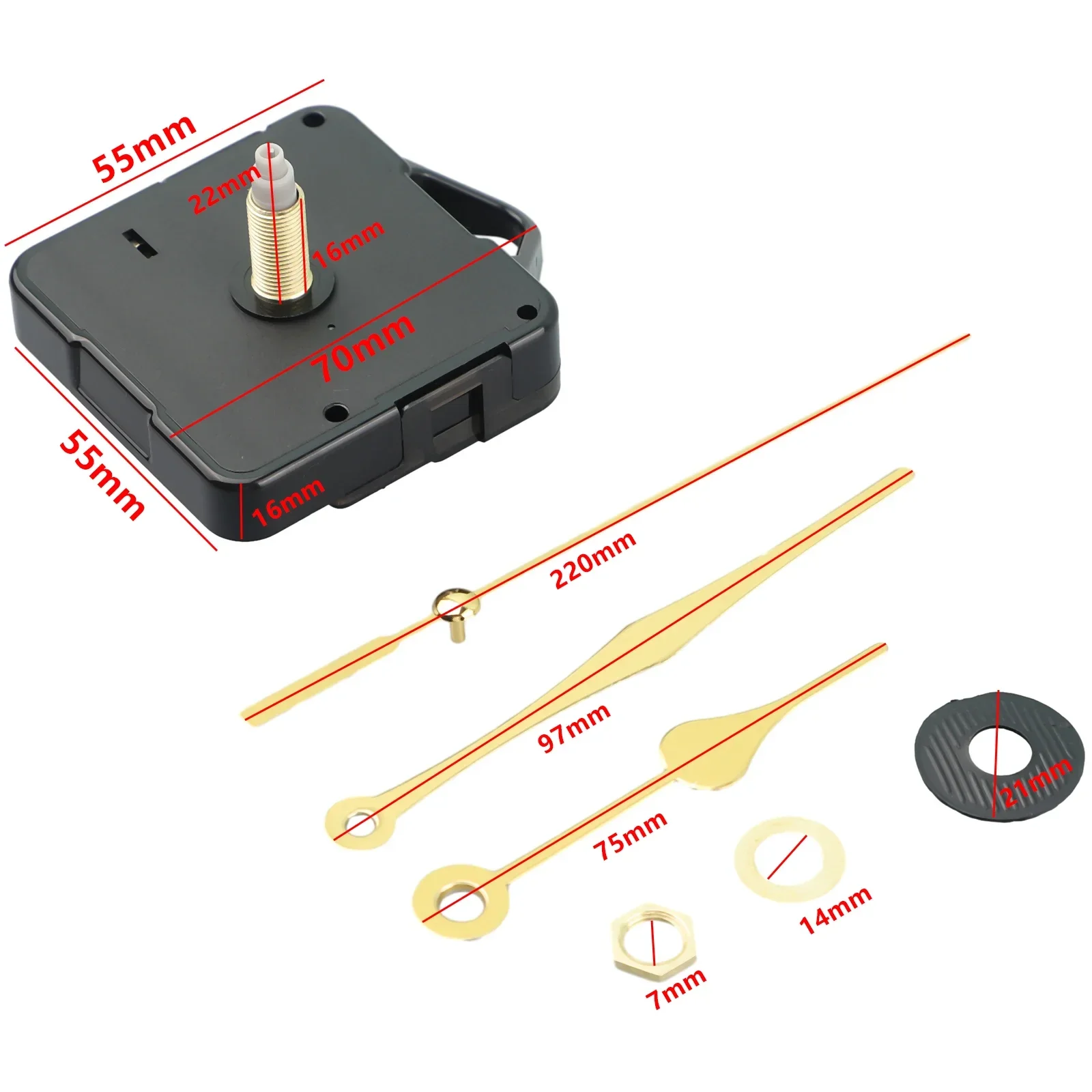 Replacement Parts Clock Repair Set Change Componen... – Vicedeal