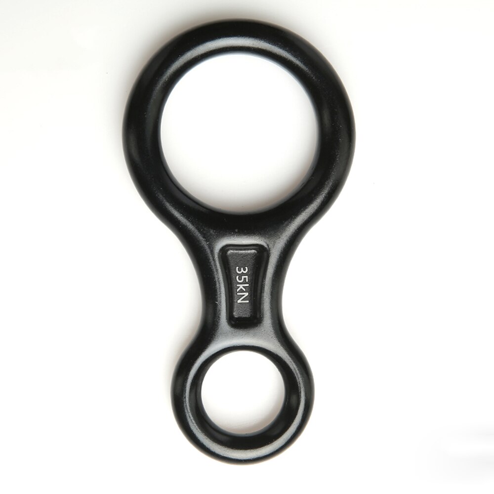 Outdoor Rock Climbing Descender 35KN Figure 8 Word... – Vicedeal