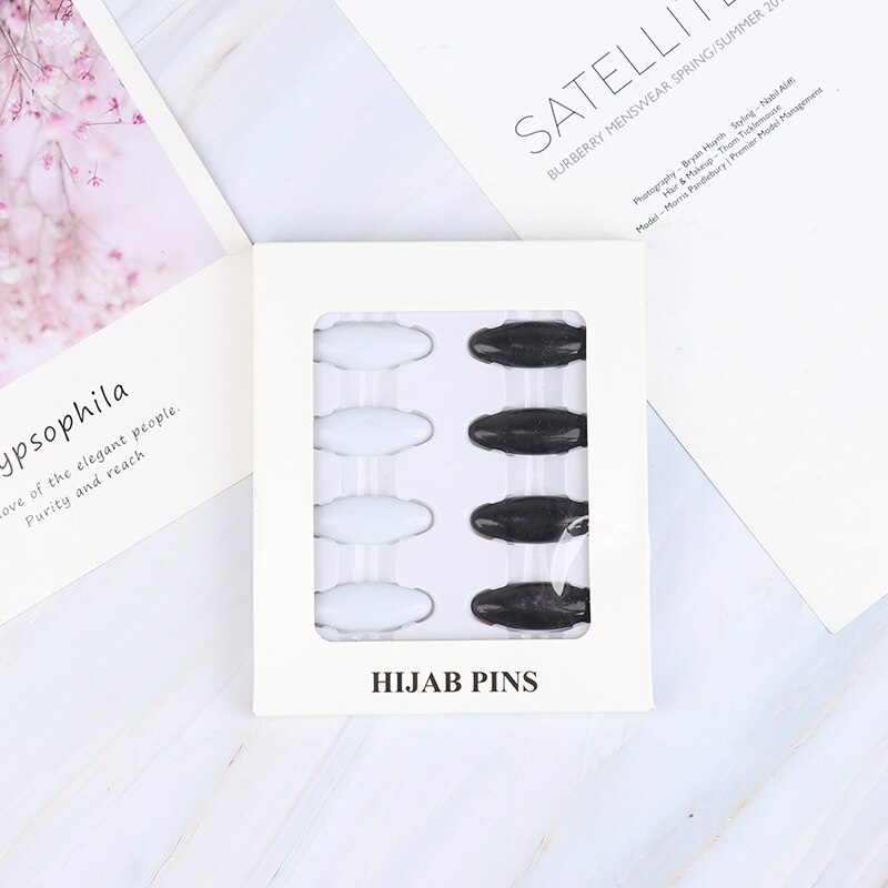 8 Stuks Hoofddoek Pins Clips Pins Up Hijab Sjaal M... – Vicedeal