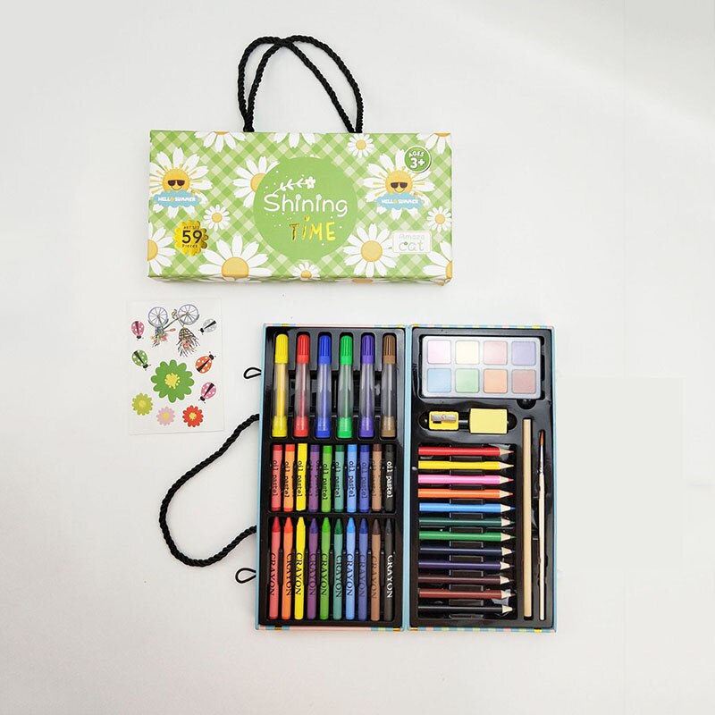 59PCS Watercolor Drawing Art Marker Brush Pen Set ... – Grandado