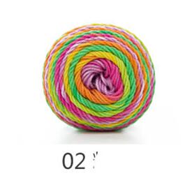 Worsted Section-dyed Colorful Cotton Yarn for DIY ... – Grandado