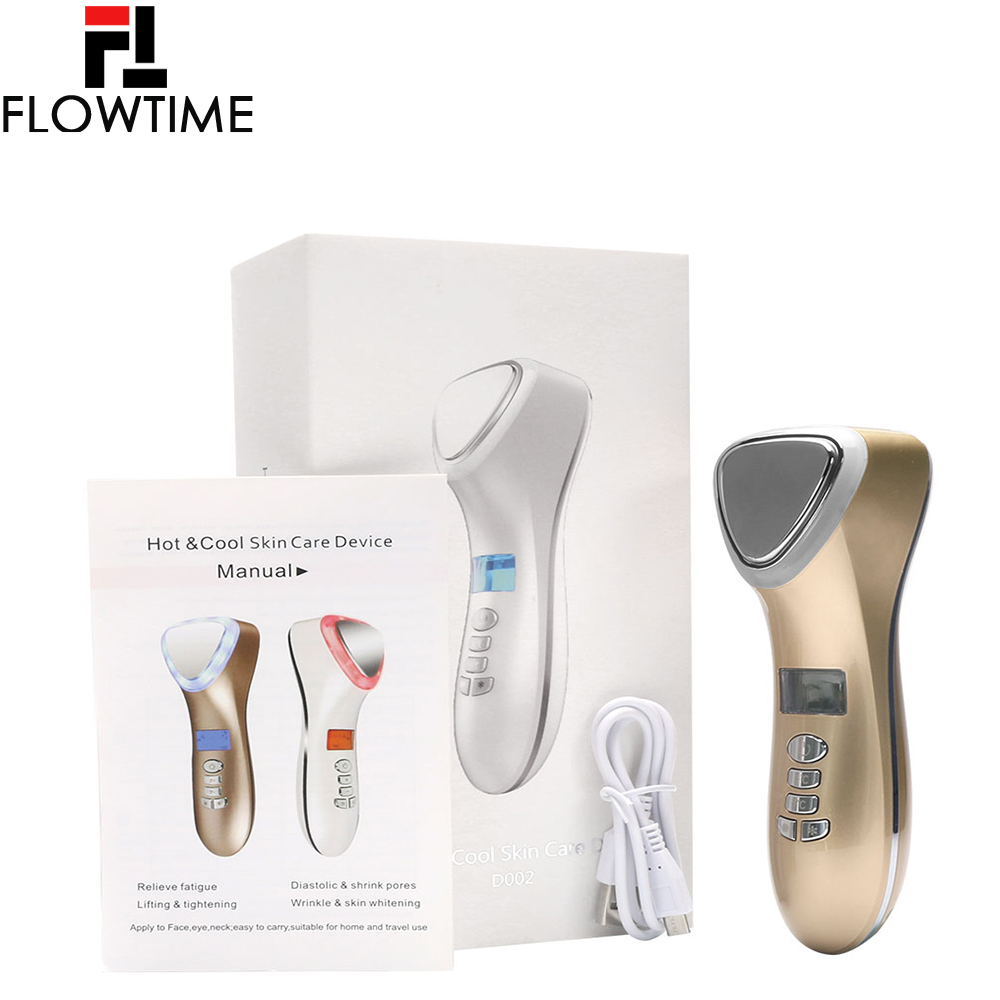 Ultrasonic Cryotherapy LED Cold Hammer Facial Lift... – Vicedeal