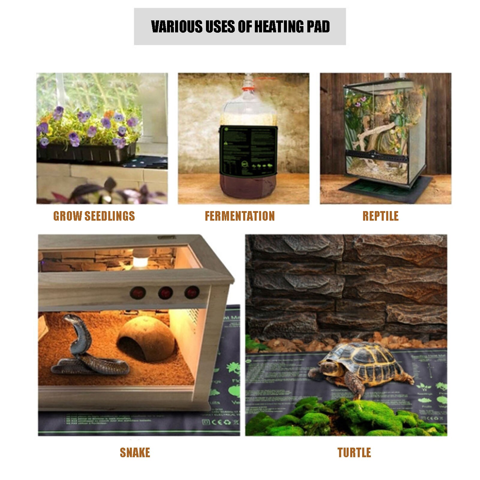 Waterproof Propagation Seedling Heating Mat 300V P... – Grandado