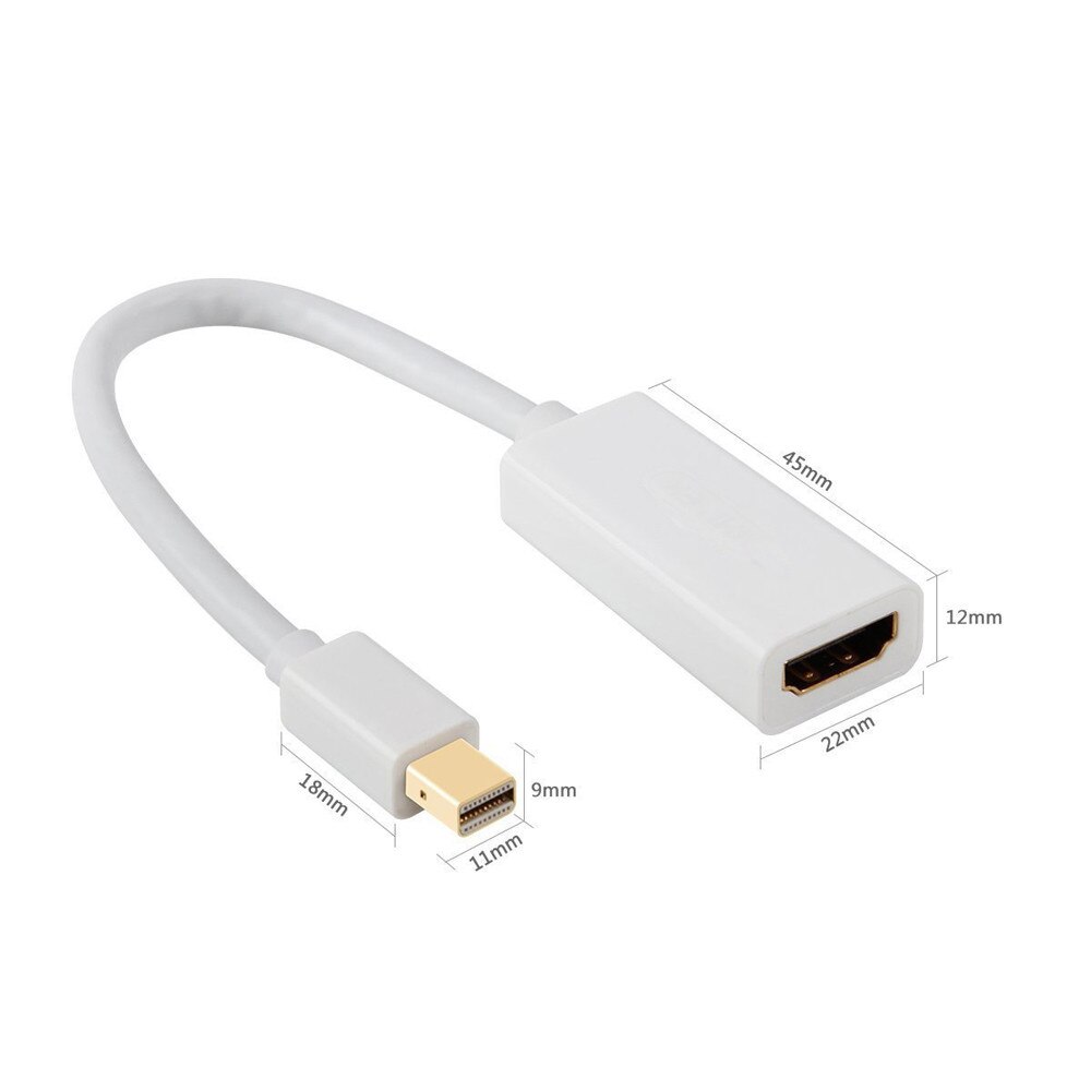 OMESHIN Thunderbolt Mini DisplayPort Display Port ... – Grandado