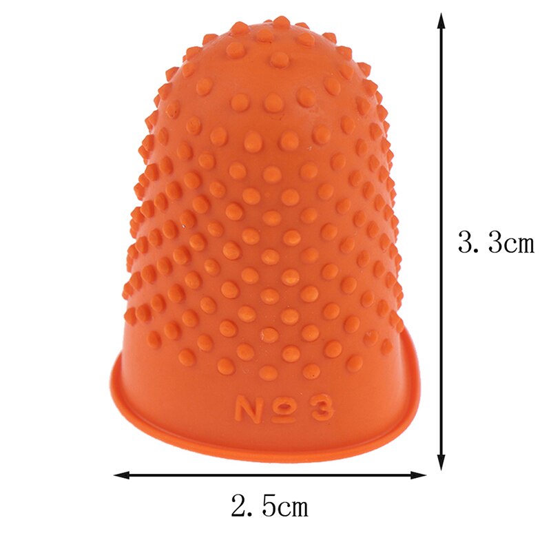 5Pcs Tellen Cone Rubber Vingerhoed Protector Naaie... – Grandado