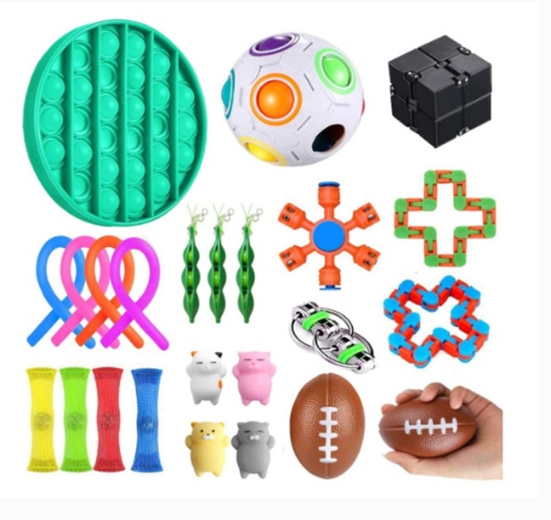 24 teile/satz Pack Zappeln Sensorischen Spielzeug ... – Vicedeal