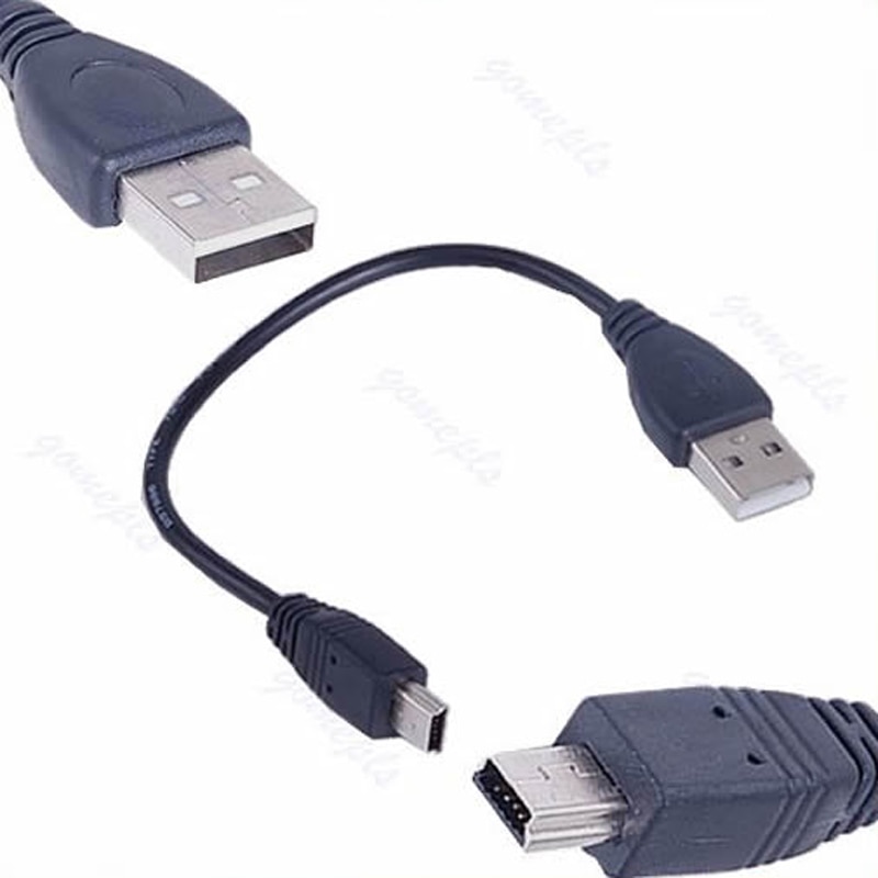 Neue USB Kurze 2,0 A Stecker auf Mini 5 Stift B Da... – Grandado