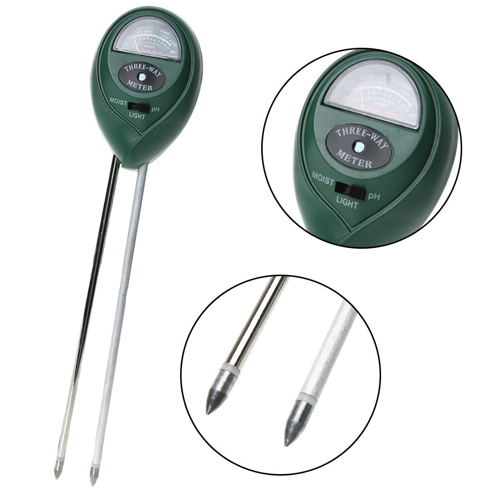 3 In 1 Soil PH Meter Ph Tester Soil Moisture Meter... – Grandado