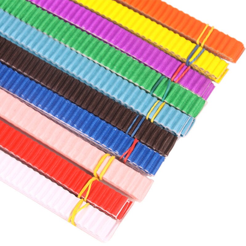 Kleur ambachtelijke papier gegolfd papier kinderen... – Vicedeal