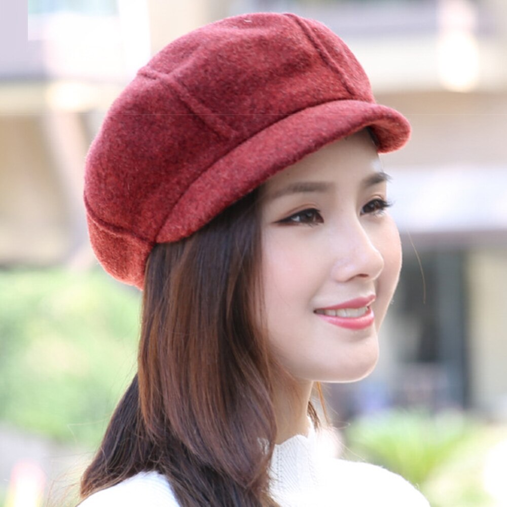 Fs Britse Retro Winter Warm Wolvilt Vrouwen Newsbo... – Grandado