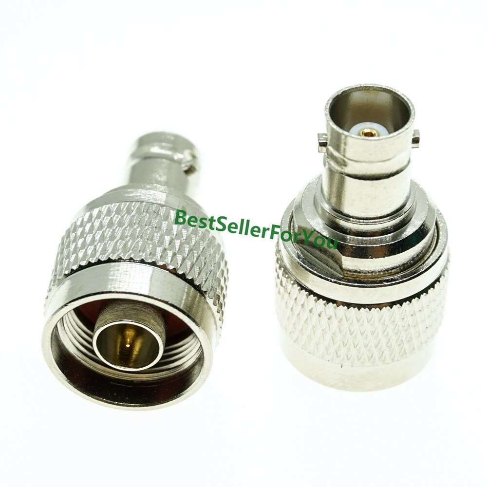 BNC female jack to N type male plug RF coax connec... – Grandado