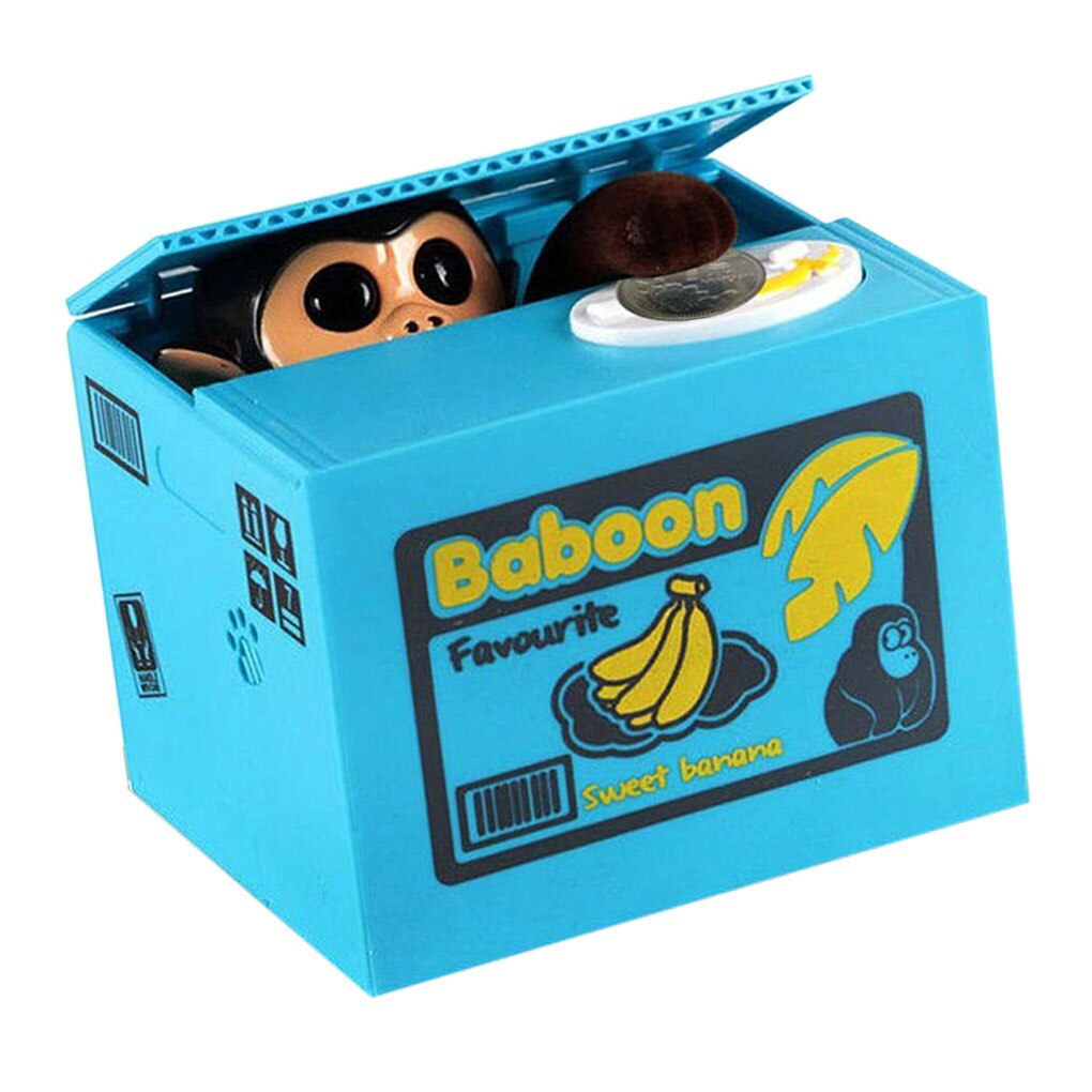 Cartoon Automatic Stealing Money Bank Coins Animal... – Vicedeal