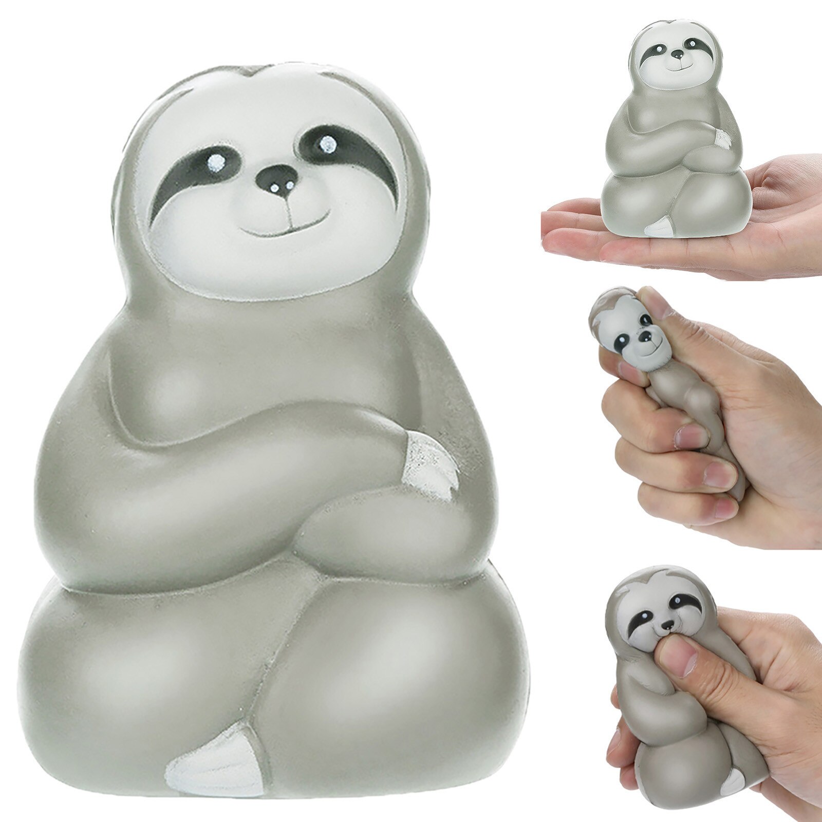 Adorable Soft Sloth Slow Rising Fruit Scented Stre... – Grandado