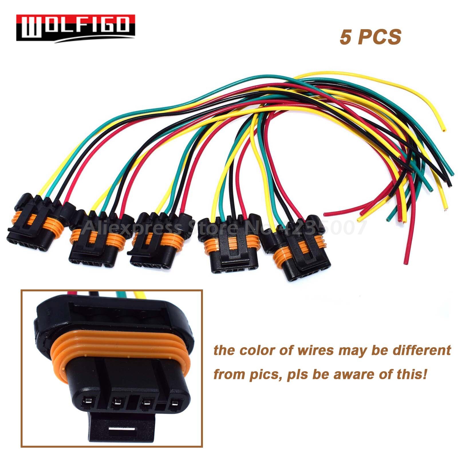 Wolfigo 1 Pc/5 Pcs 4-Manier Dynamo Plug Connector ... – Vicedeal