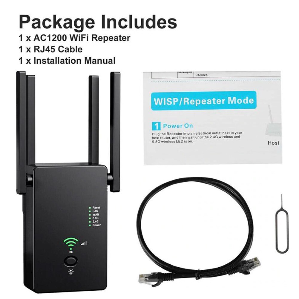 Wifi Repeater Router Wireless Repetidor 5Ghz Wifi ... – Grandado