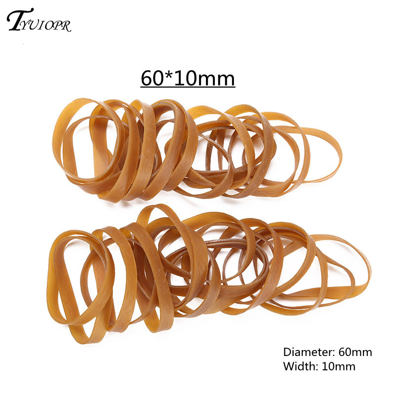 60*10mm High Elastic Round Elastic Band Rubber Ban... – Grandado