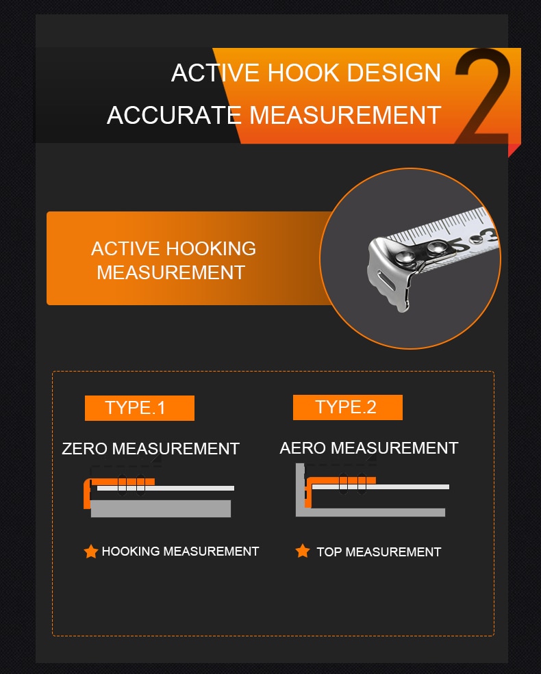 LOMVUM 3M Steel Tape Measure Double-sided 5M Tapes... – Grandado