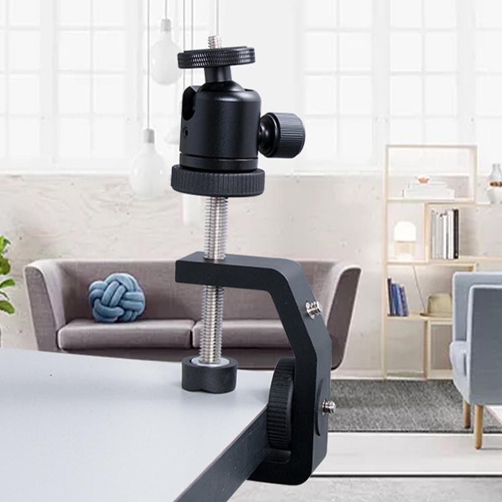 Aluminum Alloy Desk Fixing Clip UNC1/4 Inch Screw ... – Grandado