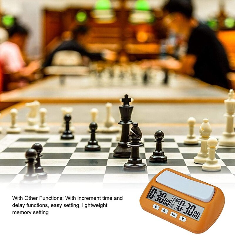 Digital Chess Timer Count UP/DOWN Bonus Delay Ches... – Vicedeal