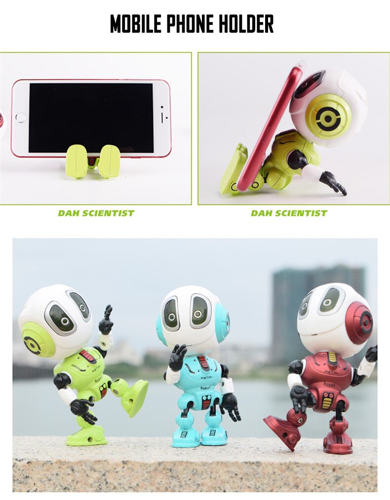 Smart Talking Alloy Robot Touch Electronic Sound L... – Grandado