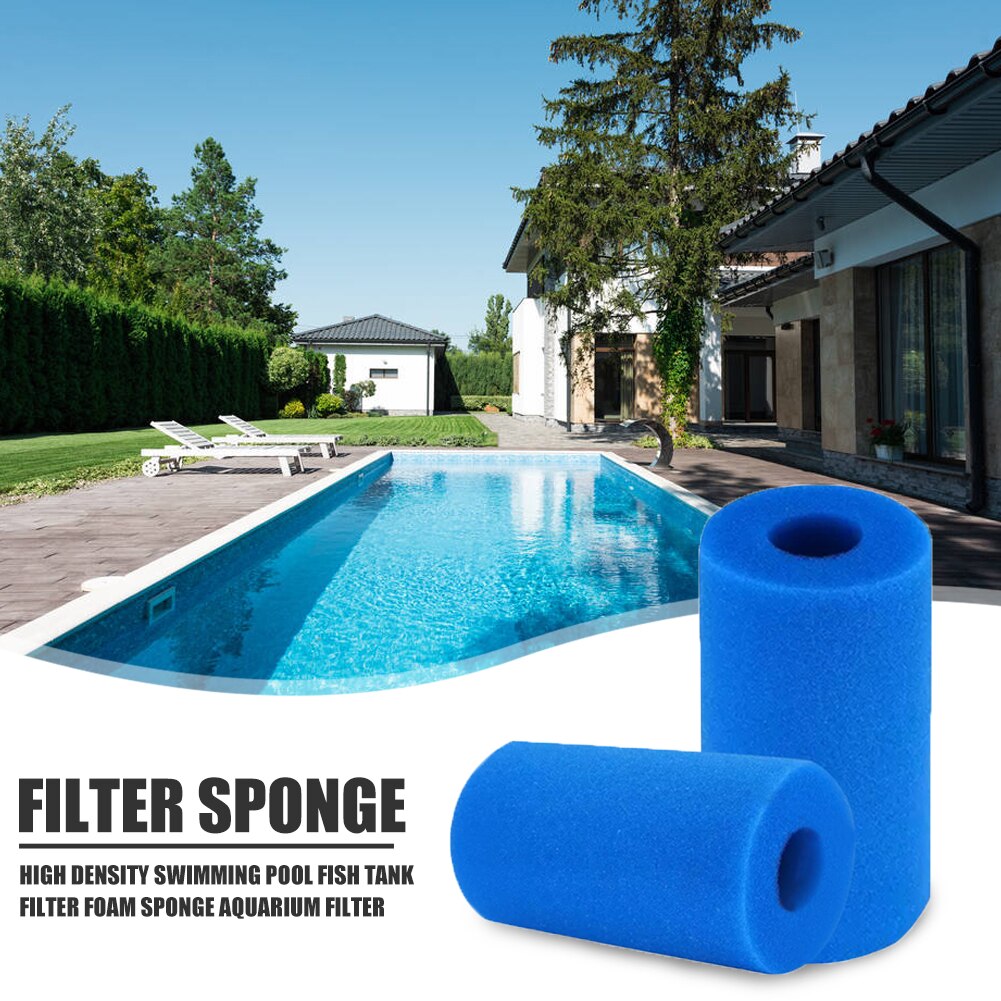 1Pc Zwembad Filter Spons Herbruikbare Wasbare Clea... – Grandado