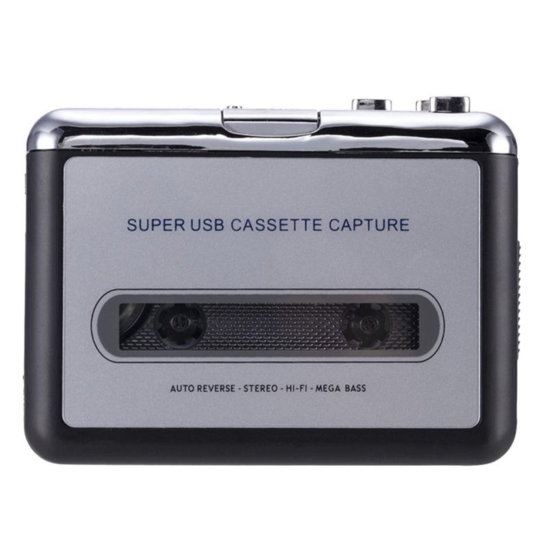 Cassette Player Tape to MP3 Converter USB Cassette... – Grandado