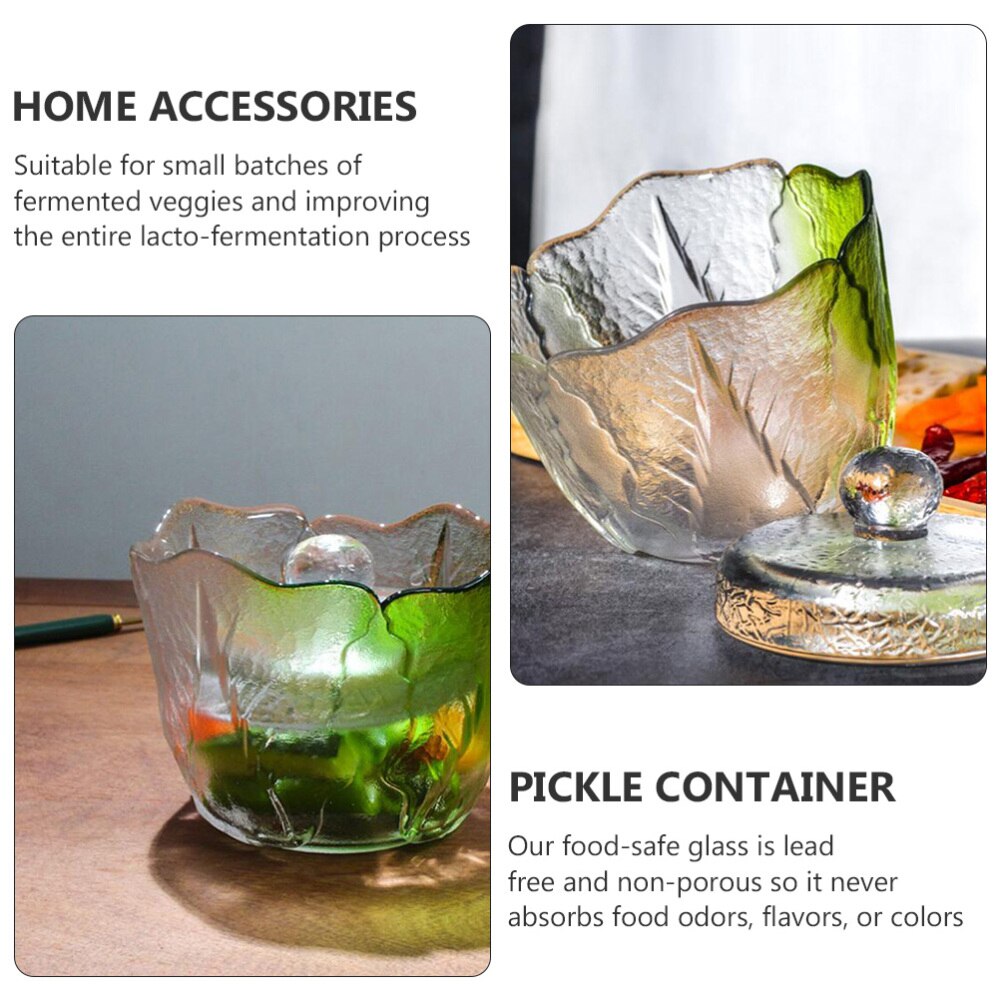1 Pc Gisting Augurk Pot Glazen Augurk Opslag Conta... – Grandado